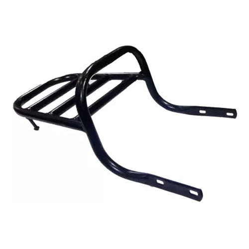 Royal Enfield Rectangle Back Carrier (Black) | TOPRACK – Ride Adventure